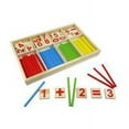 Preschool Educational Toys Wooden Mathematical Intelligence Stick Block ...