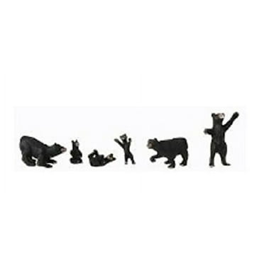 Bearfoots Riding Bearback Black Bears Piggy Back Ride Figurine ...