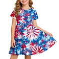 Babcutegg Independence Day Themed Printed Skirt Dress With Short ...