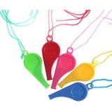 8 Pieces Whistles Bulk Party Supplies - LED Light Up Whistle with ...