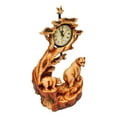 Wood Look BEAR FAMILY Pendulum Desktop Clock, by Slifka - Walmart.com