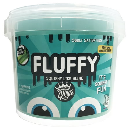 Compound Kings 3lb Fluffy Teal Slime Bucket – BrickSeek