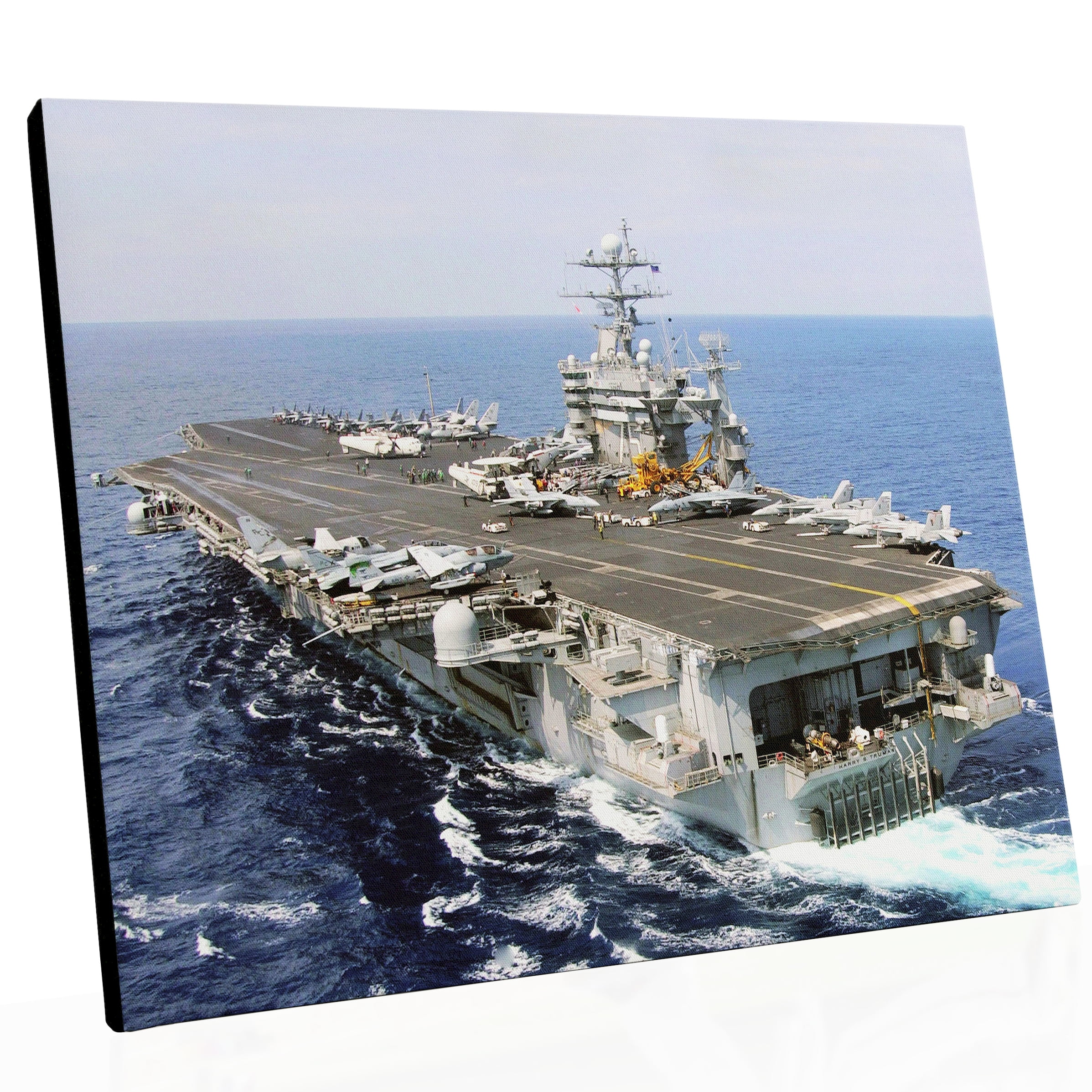 USS Harry S. Truman (CVN-75) United States Navy 20"x24" Stretched ...