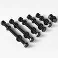 CERPXFF-3/8-16 x 5 Hex Head Screws Bolts,Hex Nuts,Flat & Lock Washers ...