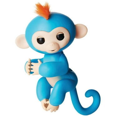 Fingerlings Baby Giraffe - Lil' G (Blue) - Friendly Interactive Toy by ...