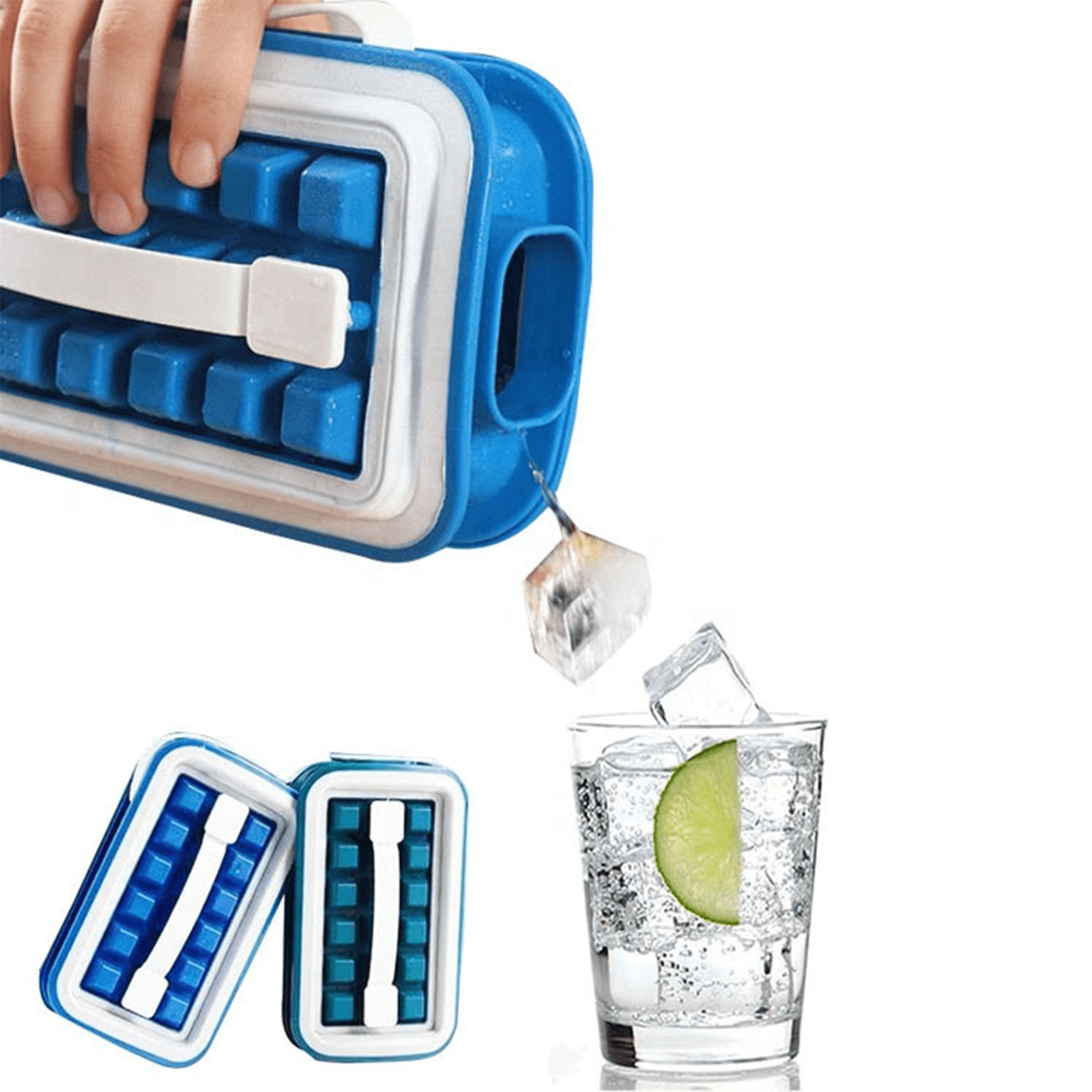 36 chequer Lattice Folding Ice Lattice Ice maker Ice sharpener Curler ...