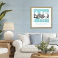 Stupell Industries Paradise Alley Seagull Gathering Gold Framed Floater ...
