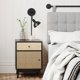 Nathan James Tamlin Wall Mounted Sconce 1-Light Fixture with Plugin and ...