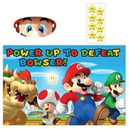 7" Super Mario Party Paper Square Plate, 8ct - Walmart.com