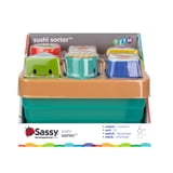 Sassy 6-Piece Sushi Sorter Toy for Sorting & Tactile Exploration, 6 ...