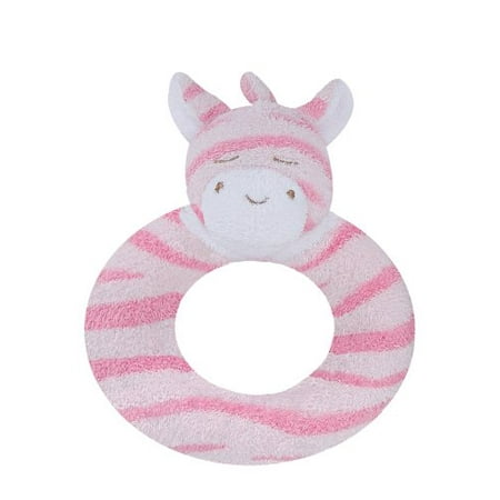 Angel Dear Ring Rattle, Pink Zebra | Walmart Canada