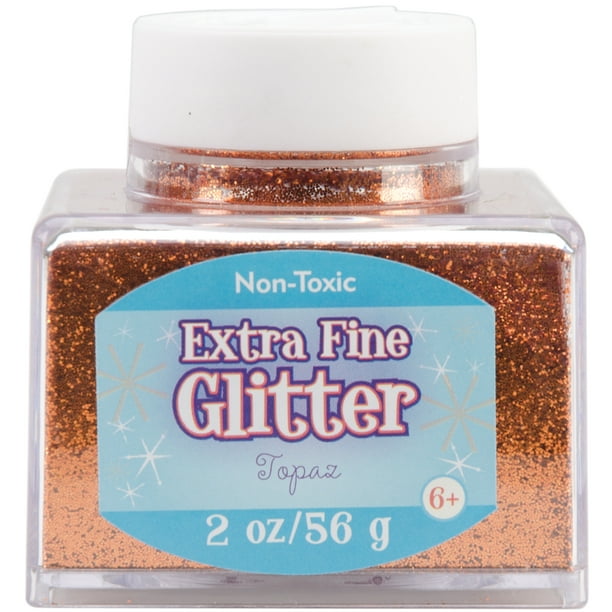Extra Fine Glitter 2oz-Topaz - Walmart.ca