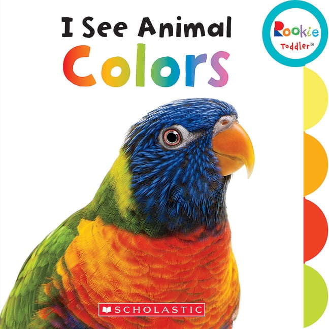 I See Animal Colors (Board Book) - Walmart.com