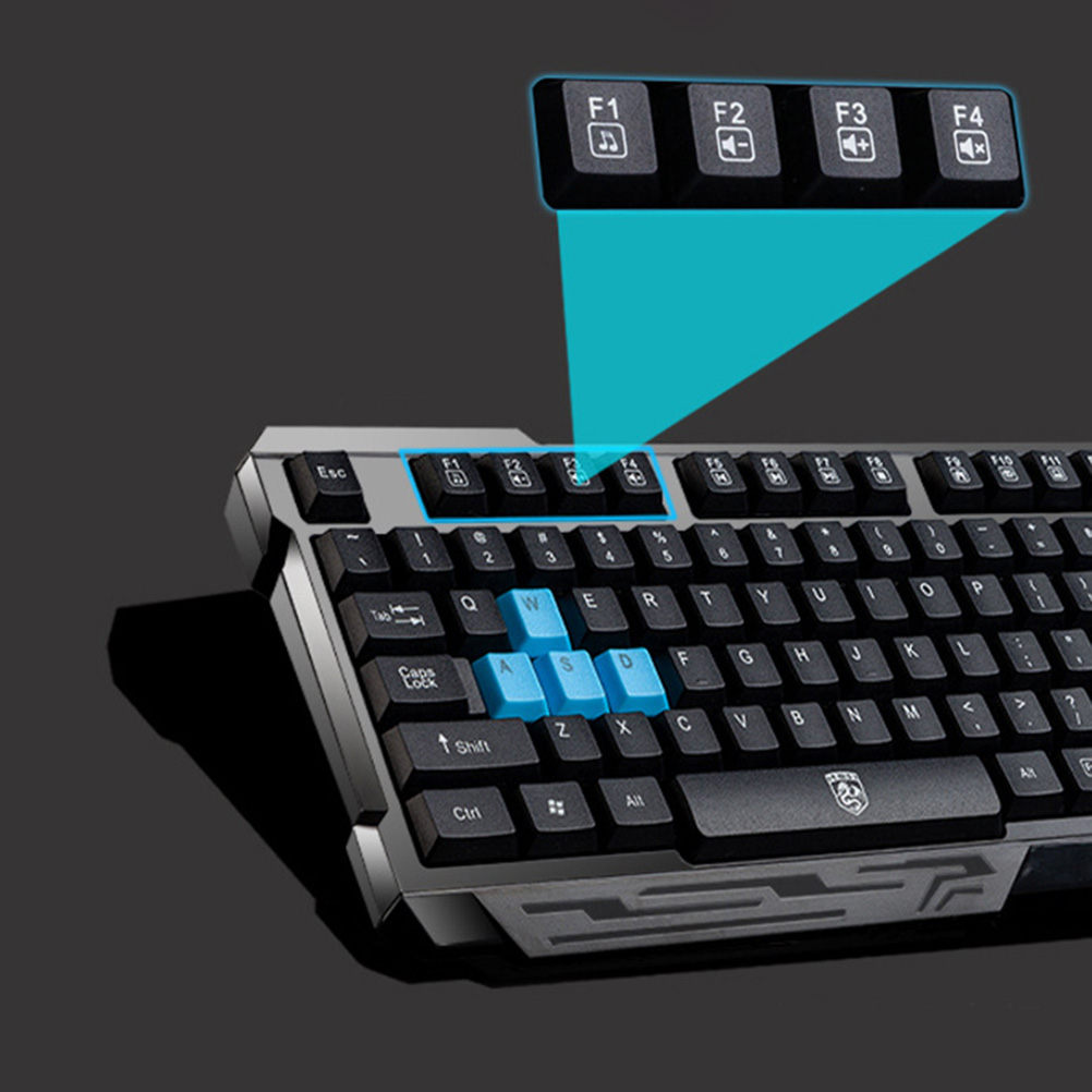 Buy Wireless backlit keyboard Cool Wireless Ergonomic Gaming Mechanical ...