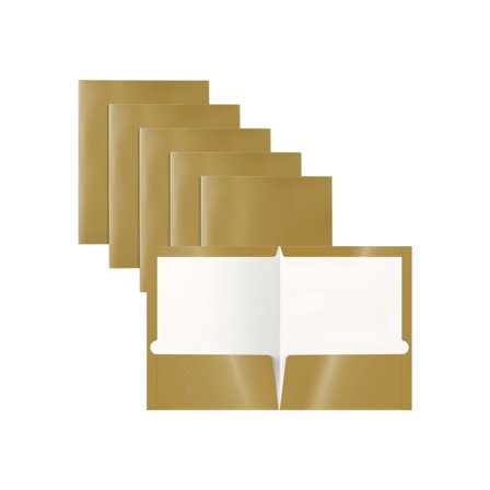 Better Office Products - 25 Pack of Solid Colored, Double Pocket ...