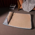 Bvdfgk Mat Sleeping Pad with Pillow Blanket for Animals Coffee 97x66x4 ...