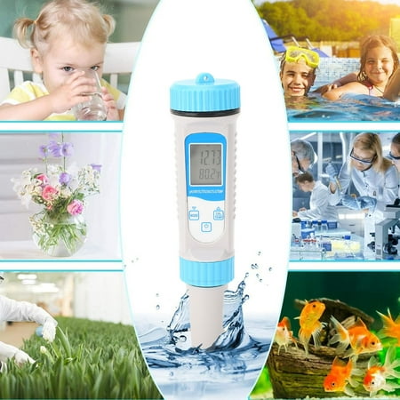 Water Tester, 7 In 1 Accurate Direct Measurement Smart Water Quality ...