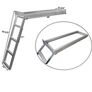 Extreme Max Under-Mount Pontoon Ladder - Walmart.com