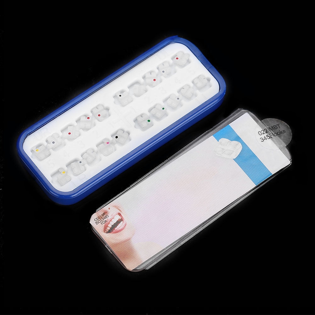 Brackets de ortodoncia dental, 20 piezas Brackets de ortodoncia dental ...