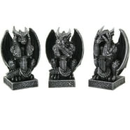 Gothic Standing Guardian Dragon With Outstretched Arm Cell Phone Holder ...