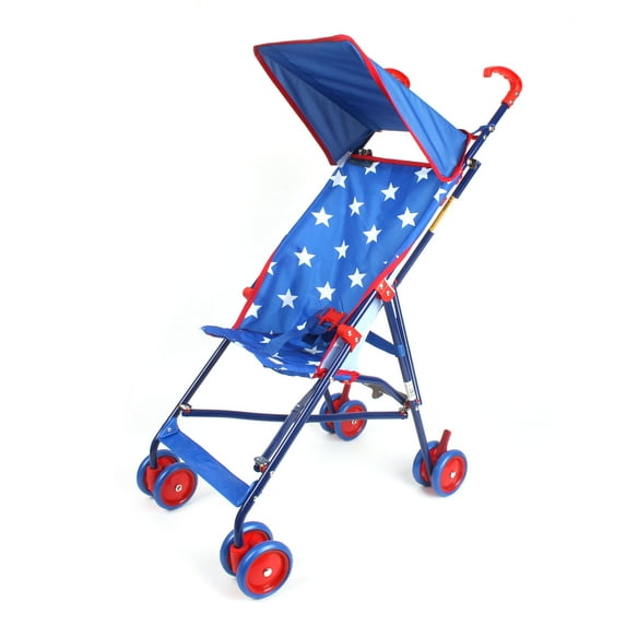 Wonderbuggy Parker One Position Umbrella Stroller With Canopy - Solid ...