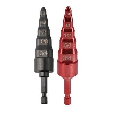 Hymnorq 5PC Flaring Tool Drill Bit Set for HVAC Air Conditioner Copper ...