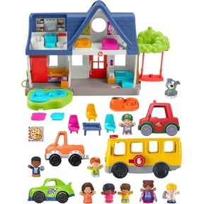 Fisher-Price Baby House Toy, Little People Toddler Playhouse, Big ...