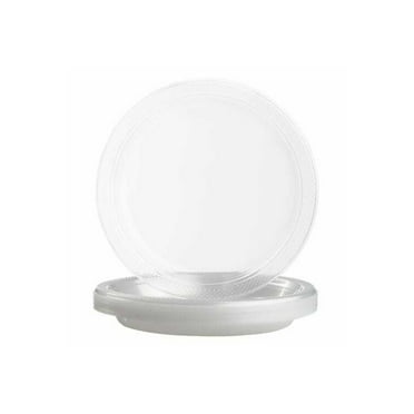 JAM Paper 3 Compartment Divided Plastic Plates, 20 per Pack, Yellow ...
