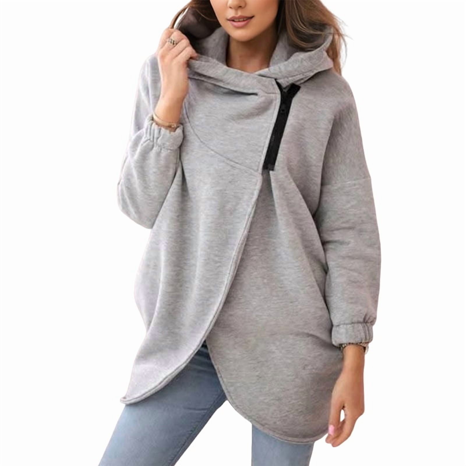 Click here for Unbranded Womens Plus Size Hooded Fleece Lined Swe... prices