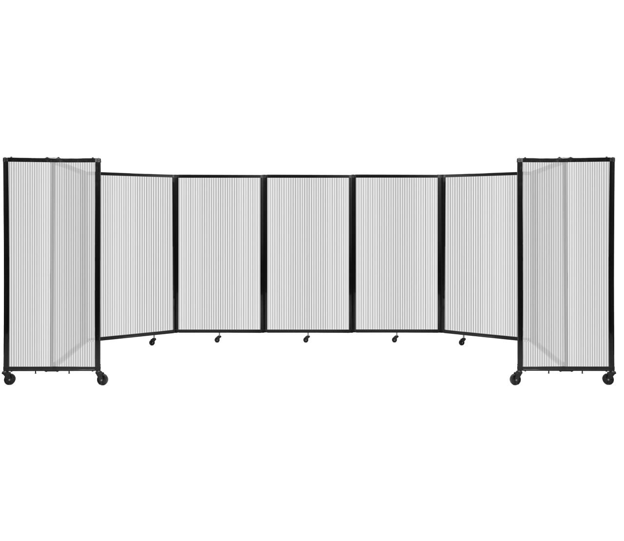 Versare Polycarbonate Room Divider 360 Portable Wall Partition ...