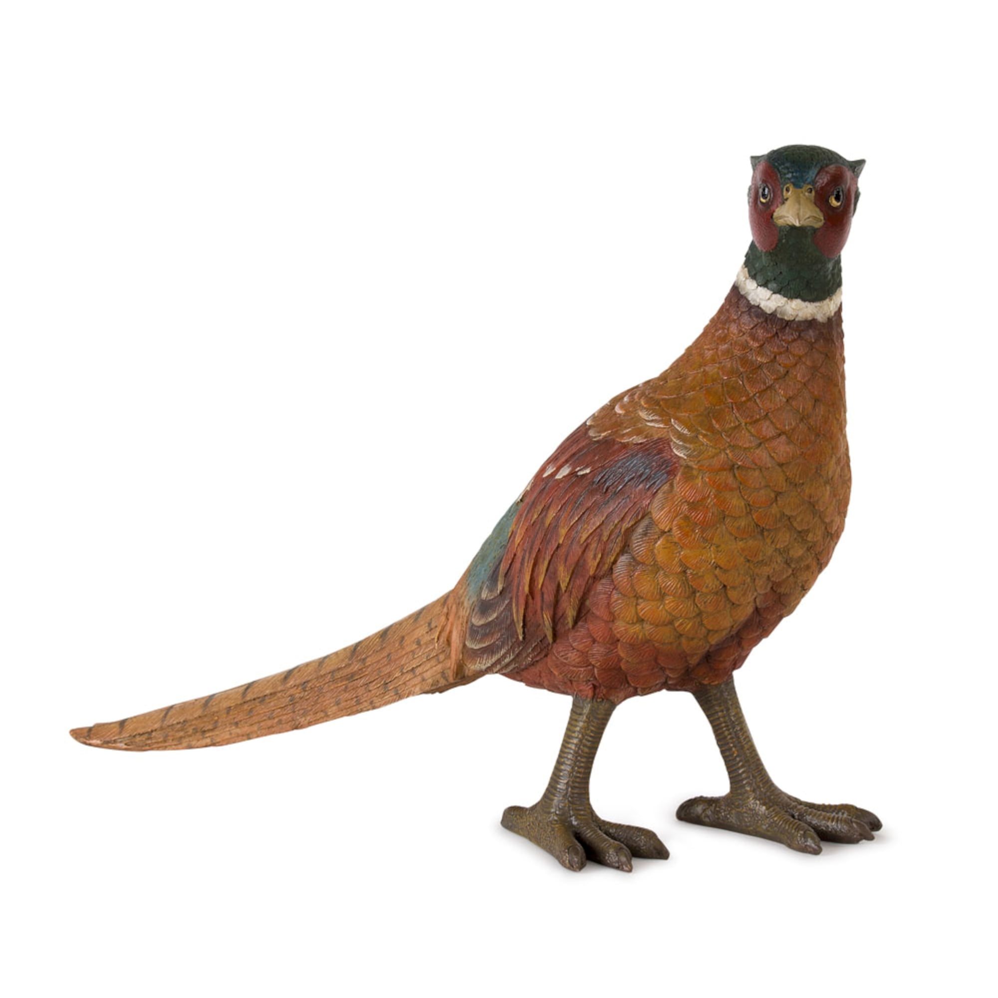 Set of 3 Brown and Black Pheasant Figurine, 15" - Walmart.com