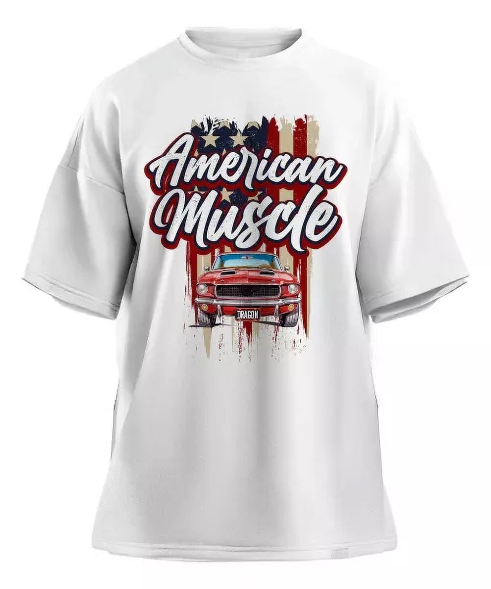 Playera Dragon Pharma America Muscle T-shirt Gym Oversized | Walmart en ...
