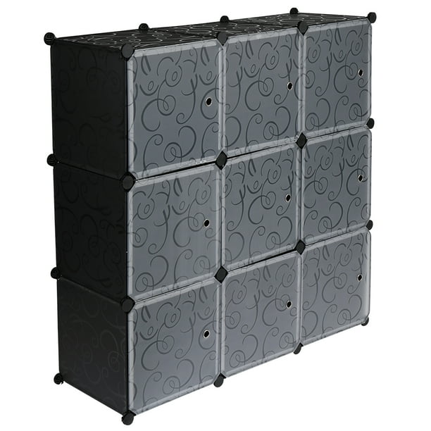 O'Force Cube Storage 9-Cube Closet Organizer Storage Shelves Cubes ...