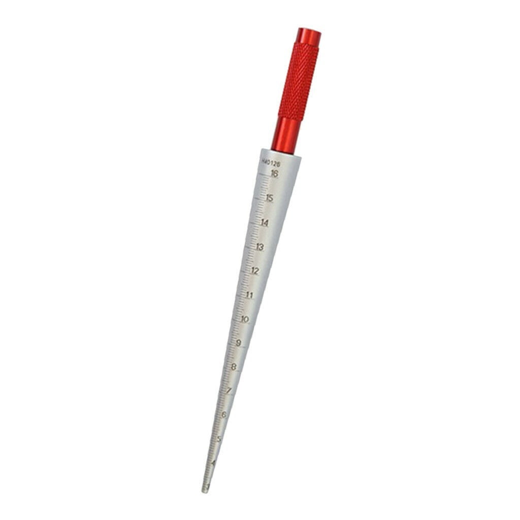 QXKE Welding Taper Feeler Gauge Gage Depth Ruler Gap Hole Inspection ...