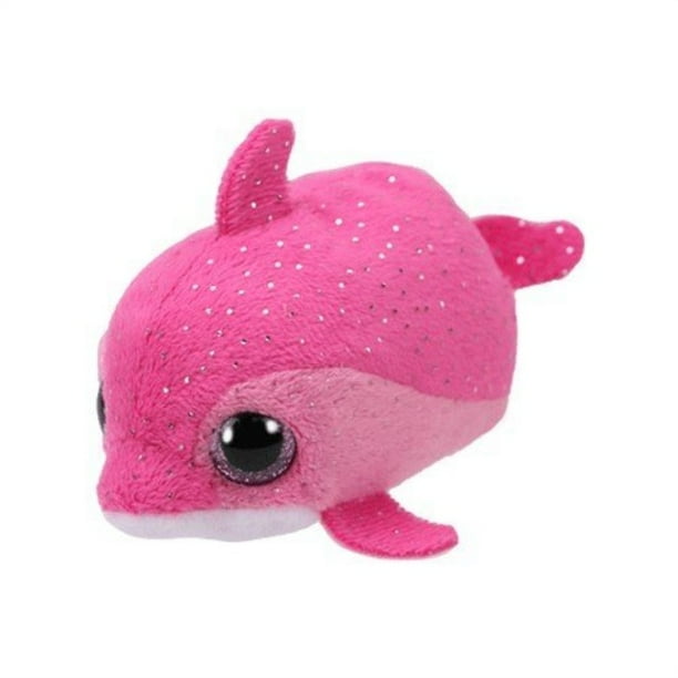 ty beanie babies 42314 teeny tys floater the pink dolphin - Walmart.com ...