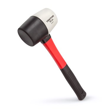 Hyper Tough 16 Ounce Rubber Mallet with Wood Handle TH70020A - Walmart.com