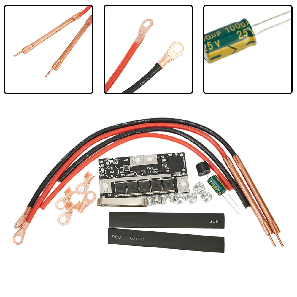 12V Spot Welder Set Portable Battery Spot Welding Storage Machine ...