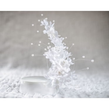 Vintage Paper Rose Wedding Cake Topper - Walmart.com