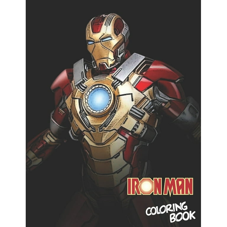 Iron Man Coloring Book Pages