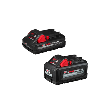 Milwaukee M12 High Output Cordless Redlithium 12V 6Ah Battery 48-11-2460 - Two Pack - Walmart.com