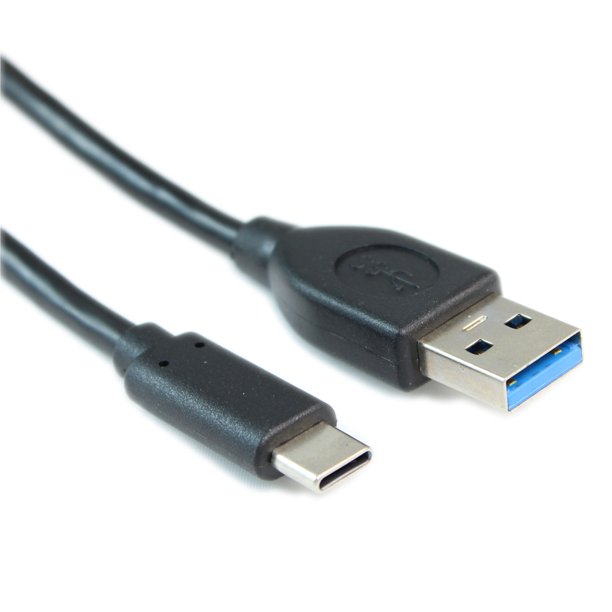 8ft USB 3.2 Gen 1 Type-C Male to Type-A Male Cables, 5Gbps, Black ...