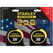 STANLEY FATMAX 25' Tape Measure - Contractor Grade Construction Tools ...