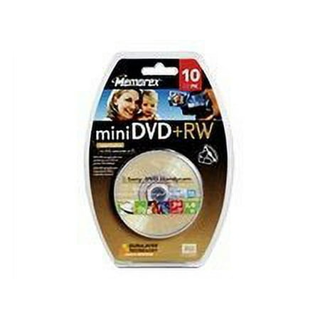 Memorex - 10 x DVD+RW (8cm) - 1.4 GB - spindle - Walmart.ca
