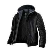 Men's Leather Jackets - Walmart.com
