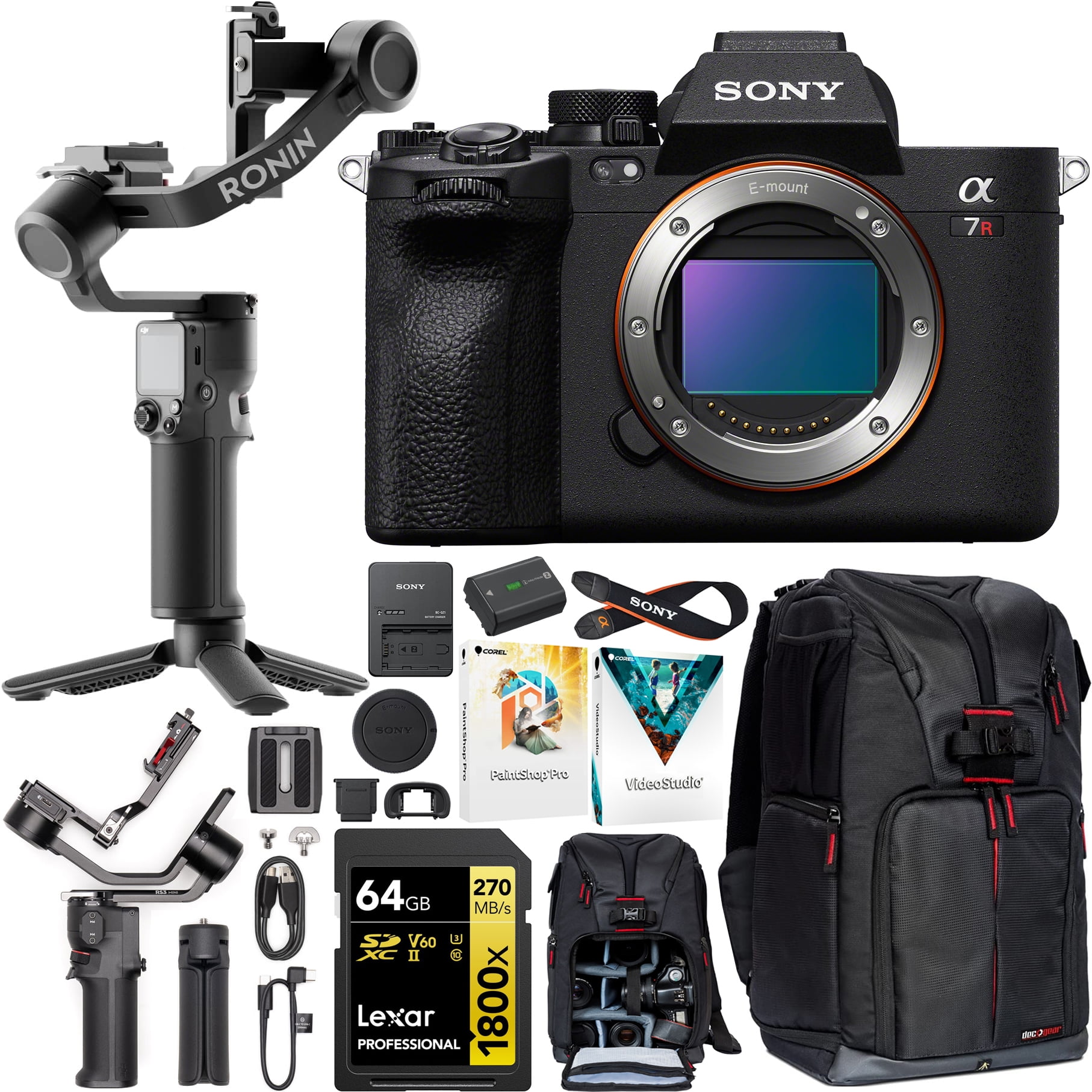 Sony a7R V Full Frame Mirrorless Camera Body ILCE-7RM5 Filmmaker's ...
