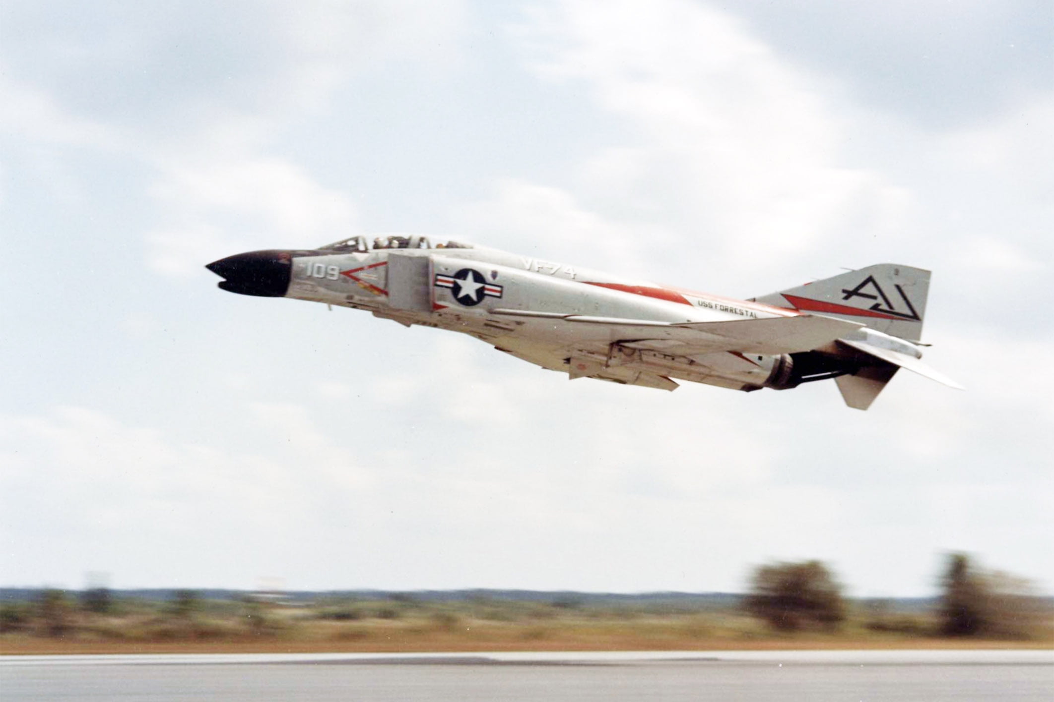 24x36 gallery poster, F-4 Phantom II VF-74 - Walmart.com