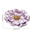 3D Floral Diatom Mud Absorbent Drainage Mat, Quick Dry Stain Resistant ...