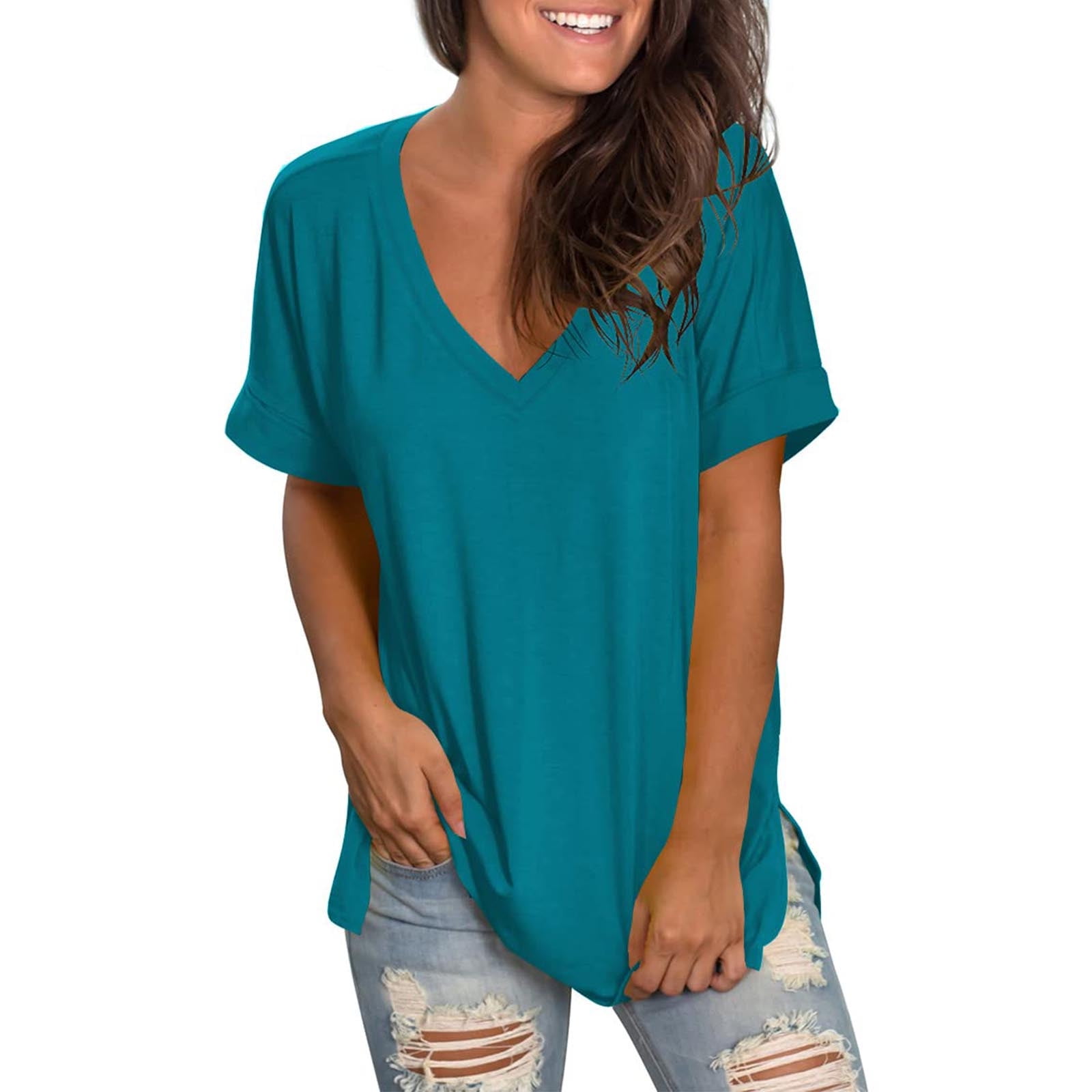 Click here for Wyongtao Womens Summer Cozy T-Shirts Short Sleeve... prices