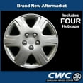CarolIna 15-In. Premium Hubcap Set, Rim Hub Caps for Toyota Corolla ...