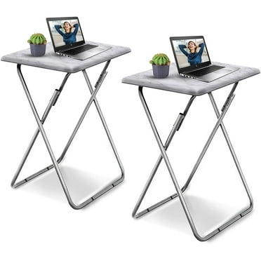 FITHOOD Dorian 5-Pc Snack Table Set; Oyster Gray - Walmart.com